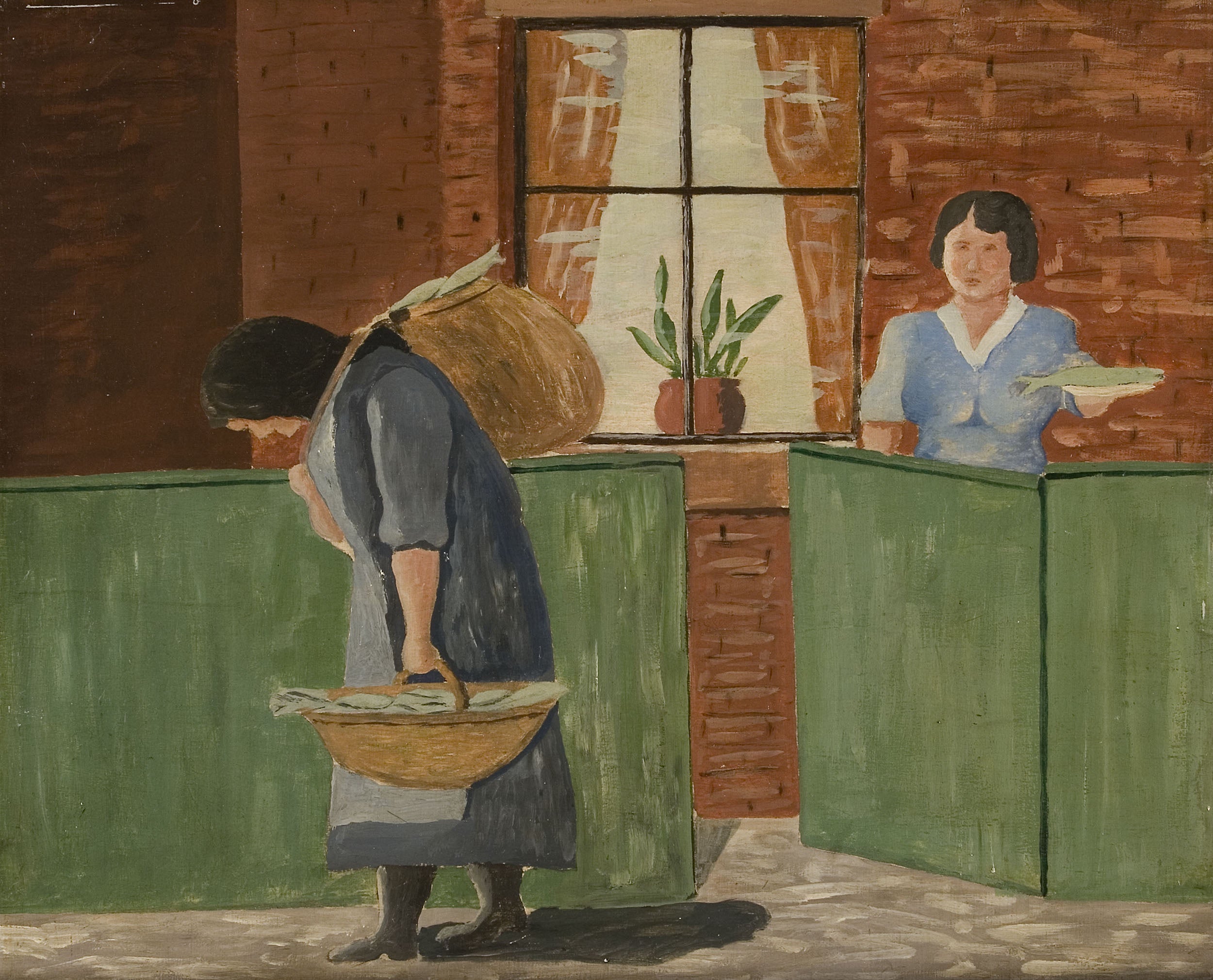 Art Print: The Fish Wife – North East Museums Shop